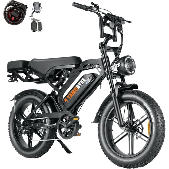 Tamobyke V20Pro Electric Bike for Adults,1500W 32mph 48V 18.2AH Moutain ...