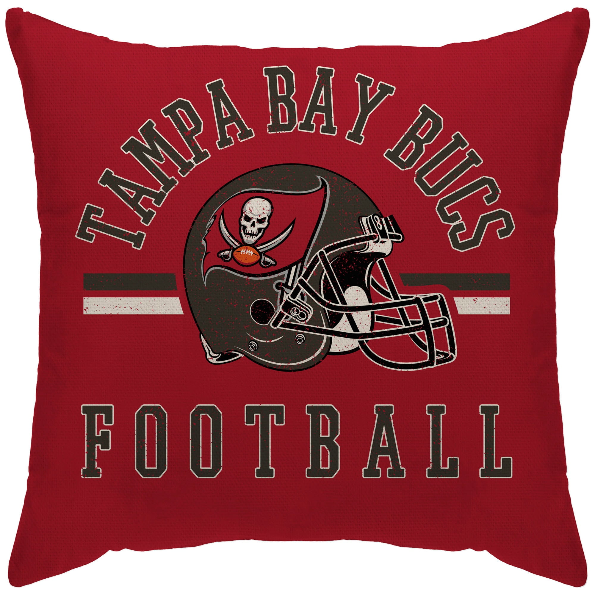 Tampa Bay Buccaneers 18'' x 18'' Helmet Logo Duck Cloth D-cor Pillow ...