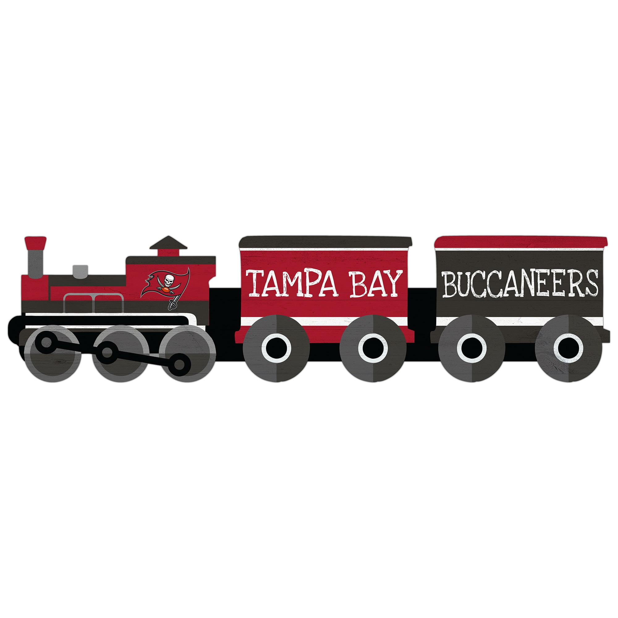 Tampa Bay Buccaneers 6'' x 24'' Train Cutout Sign - Walmart.com