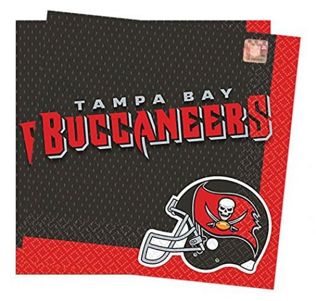 Tampa Bay Buccaneers Football Party Paper Luncheon Napkins, 16 CT, 13 ...