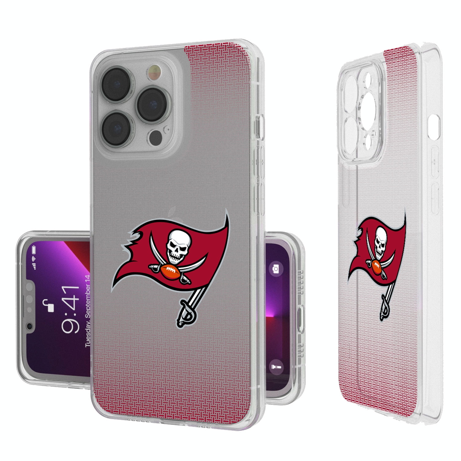 Tampa Bay Buccaneers Linen Logo iPhone Clear Case - Walmart.com