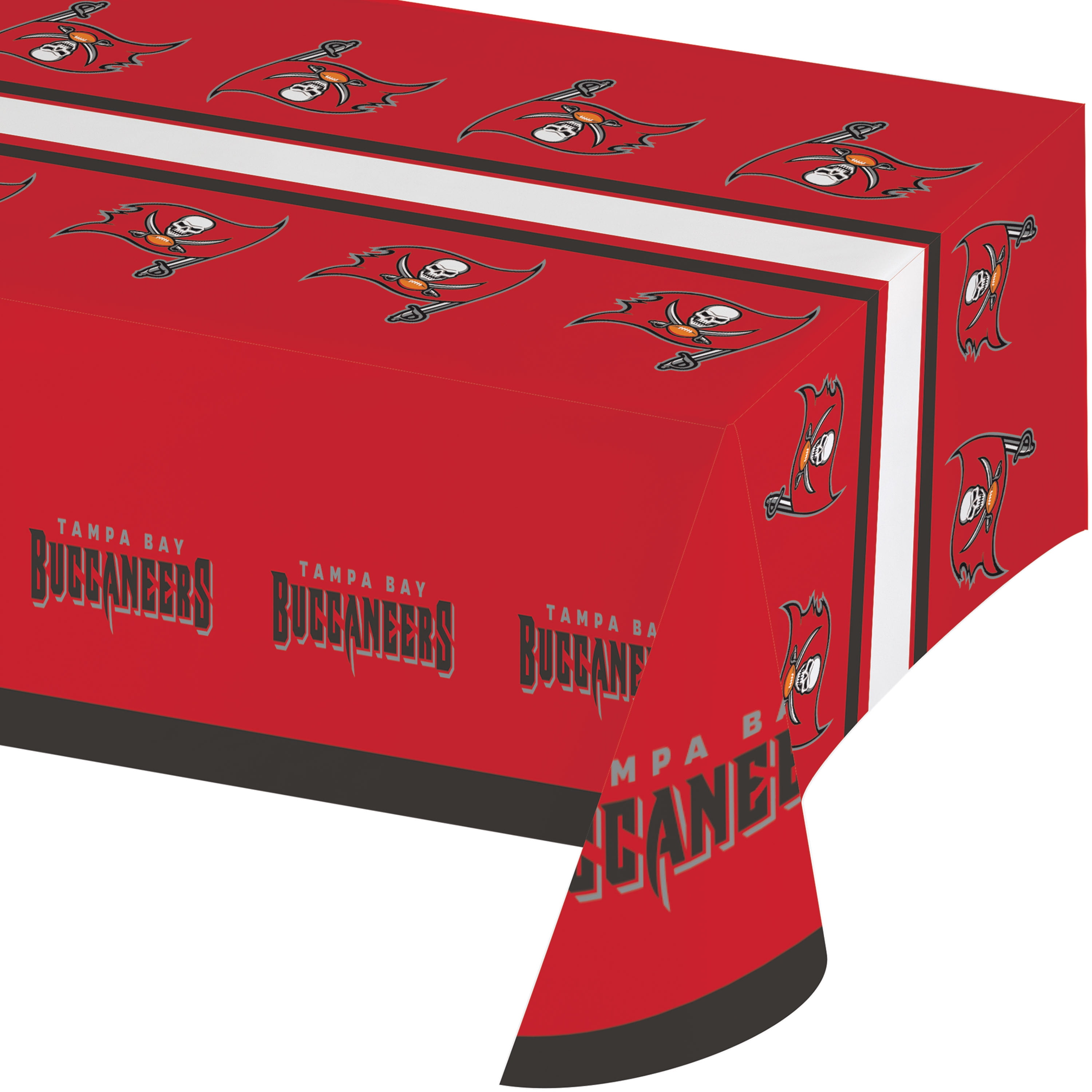 Tampa Bay Buccaneers Plastic Tablecloths, 3 Count - Walmart.com