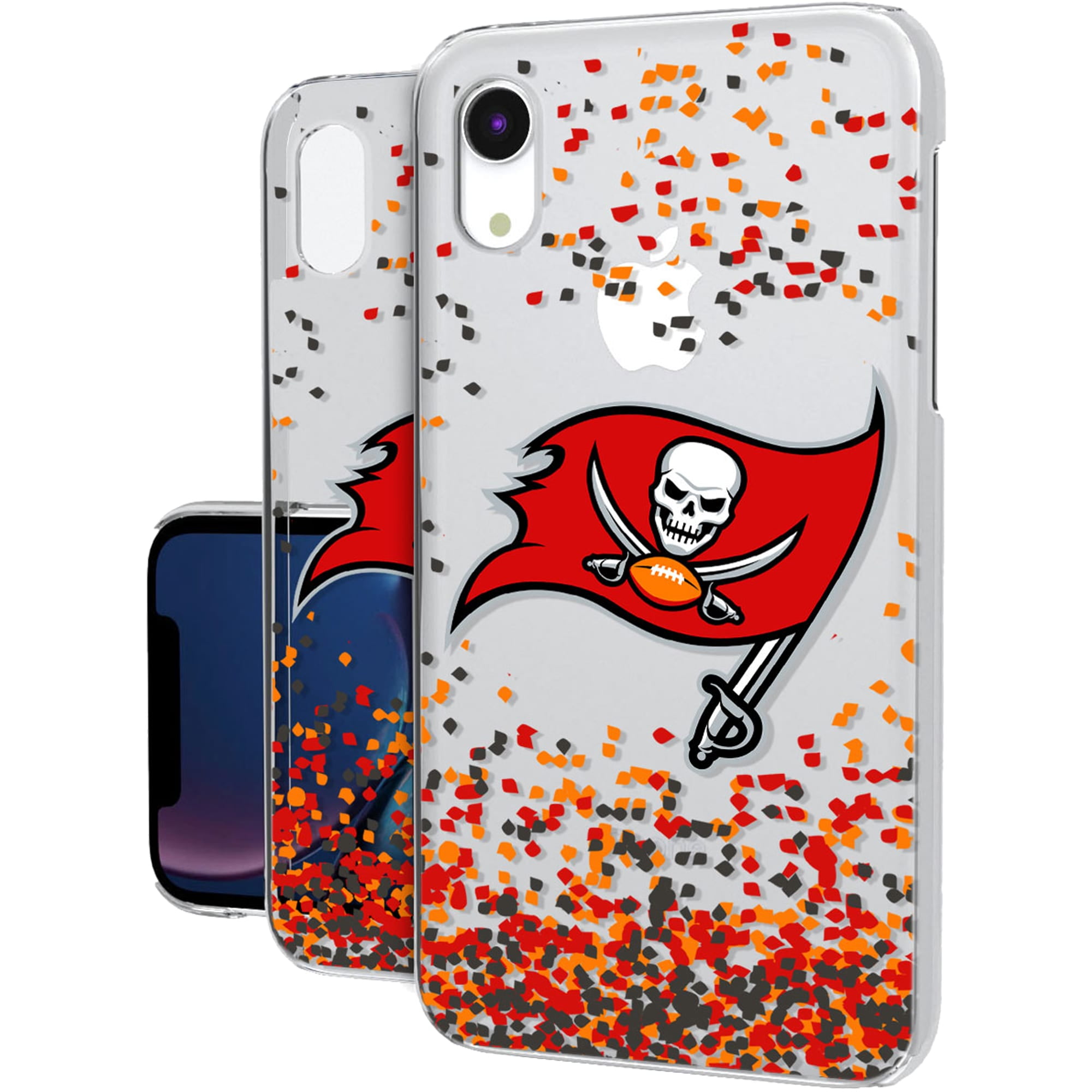 Tampa Bay Buccaneers iPhone Clear Case with Confetti Design - Walmart.com