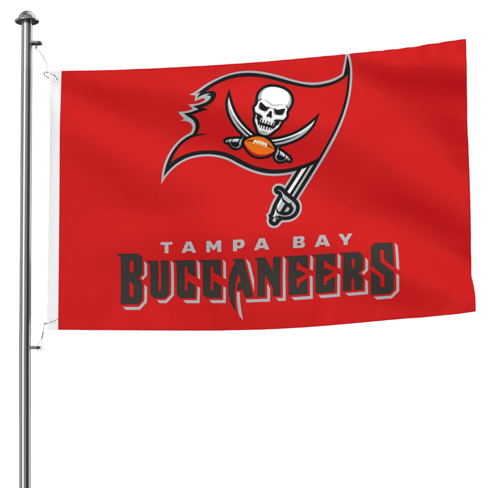 Tampa_Bay Football Team Custom Double Sided Flag 5x8ft, Game Day ...