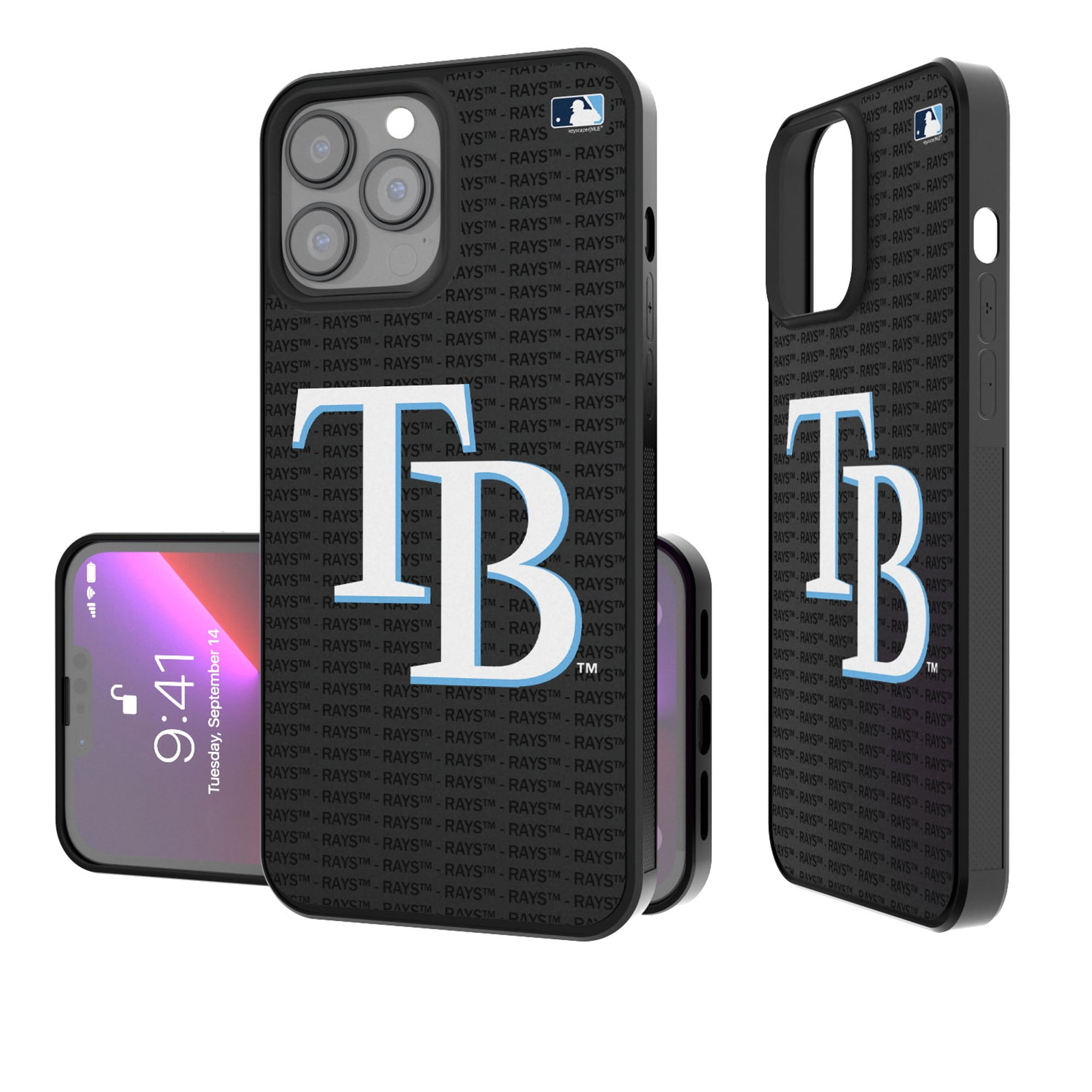Tampa Bay Rays iPhone Text Backdrop Design Bump Case - Walmart.com