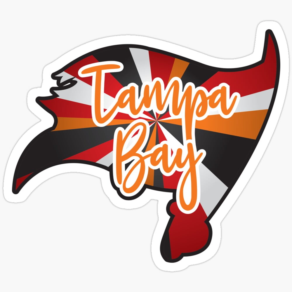 Tampa Bay Starburst Sticker Baseball Sticker, Football Sticker ...