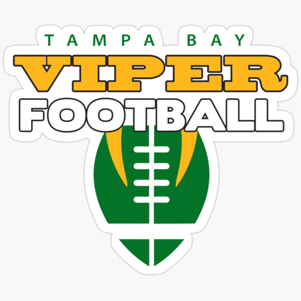 Tampa Bay Viper Football Sticker Baseball Sticker, Football Sticker ...