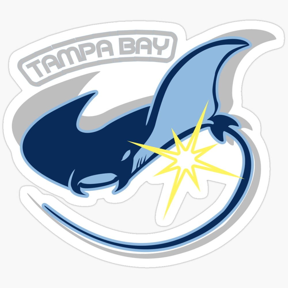 Tampa Ray Sticker Phone Decal Water Bottle Stickers Car Decals, Laptop ...