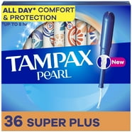 Tampax Compact Pearl Tampons Multipack, with LeakGuard Braid ...