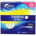 Tampax Tpx Prl Reg 54ct Bns Lnr HSA/FSA Eligible - Walmart.com