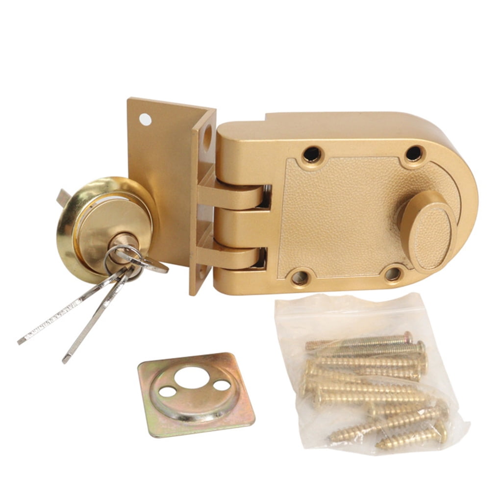 Tamper Proof Deadbolts Lock For Door Protecting Feature Stainless Steel ...