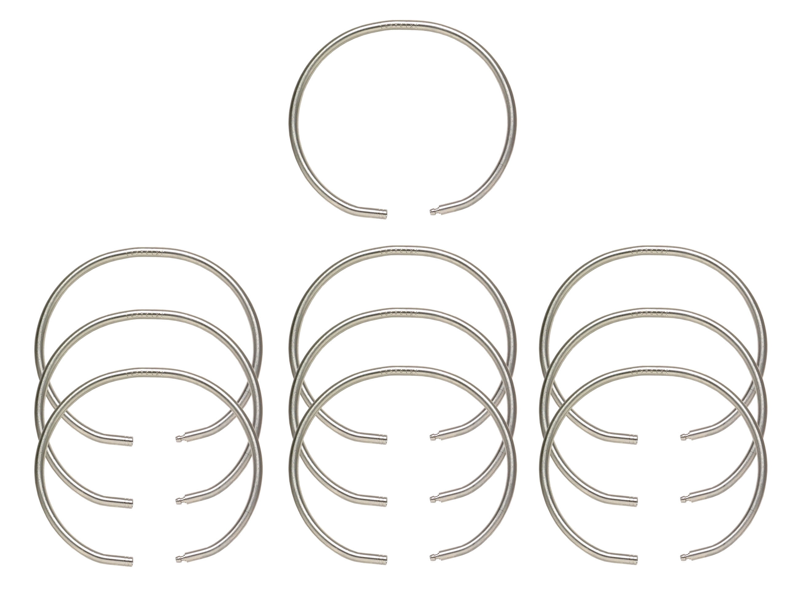 Tamper Proof Key Ring 3" Dia. (7 cm) 10 Pack - Walmart.com