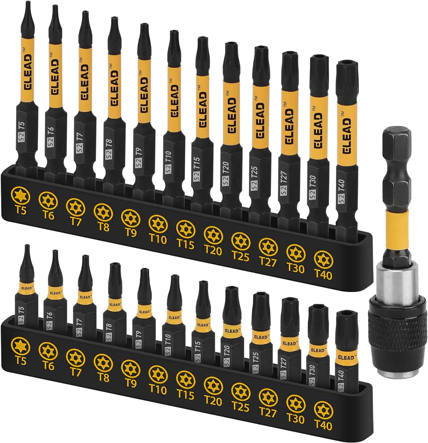 Tamper Proof Torx Bit Set: 25 Pieces T5-T40 Torx Security Bits Set ...