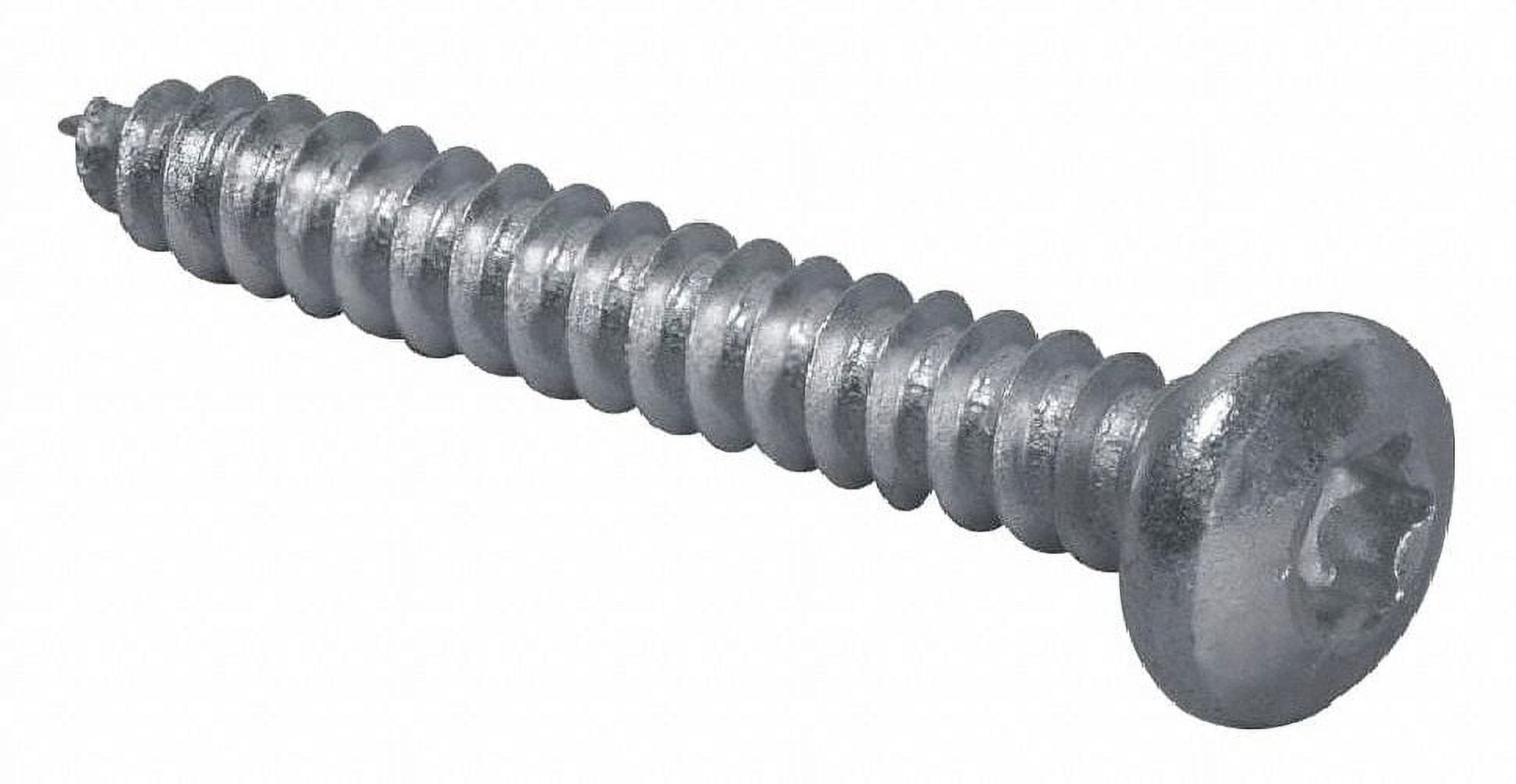 Tamper-Pruf Screws Scrw Sz #6,T15,Zinc,1"L,PK100 400960 - Walmart.com