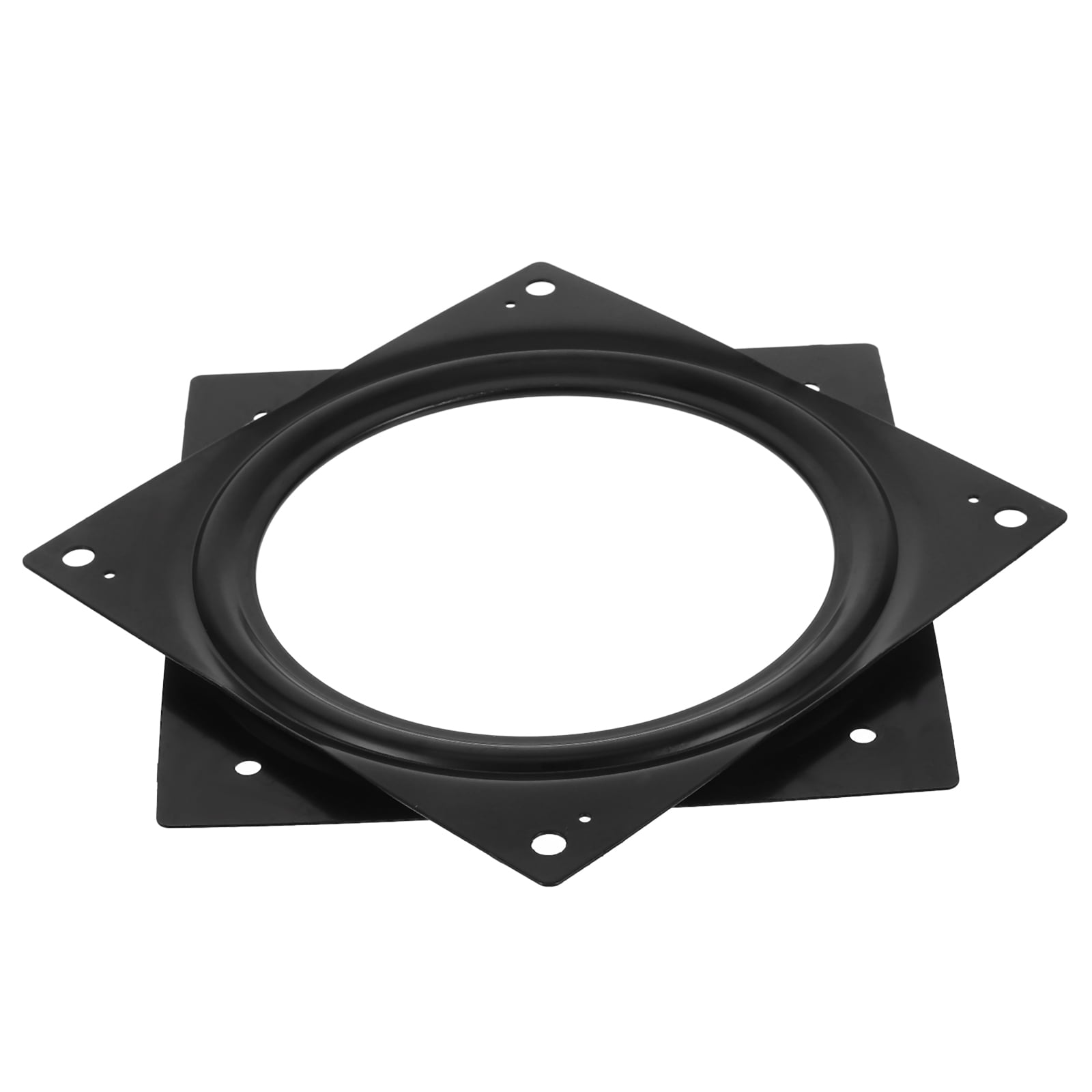 Tamper-proof Wheels Hollow Turntable 15.40X15.40X0.90CM Black - Walmart.com