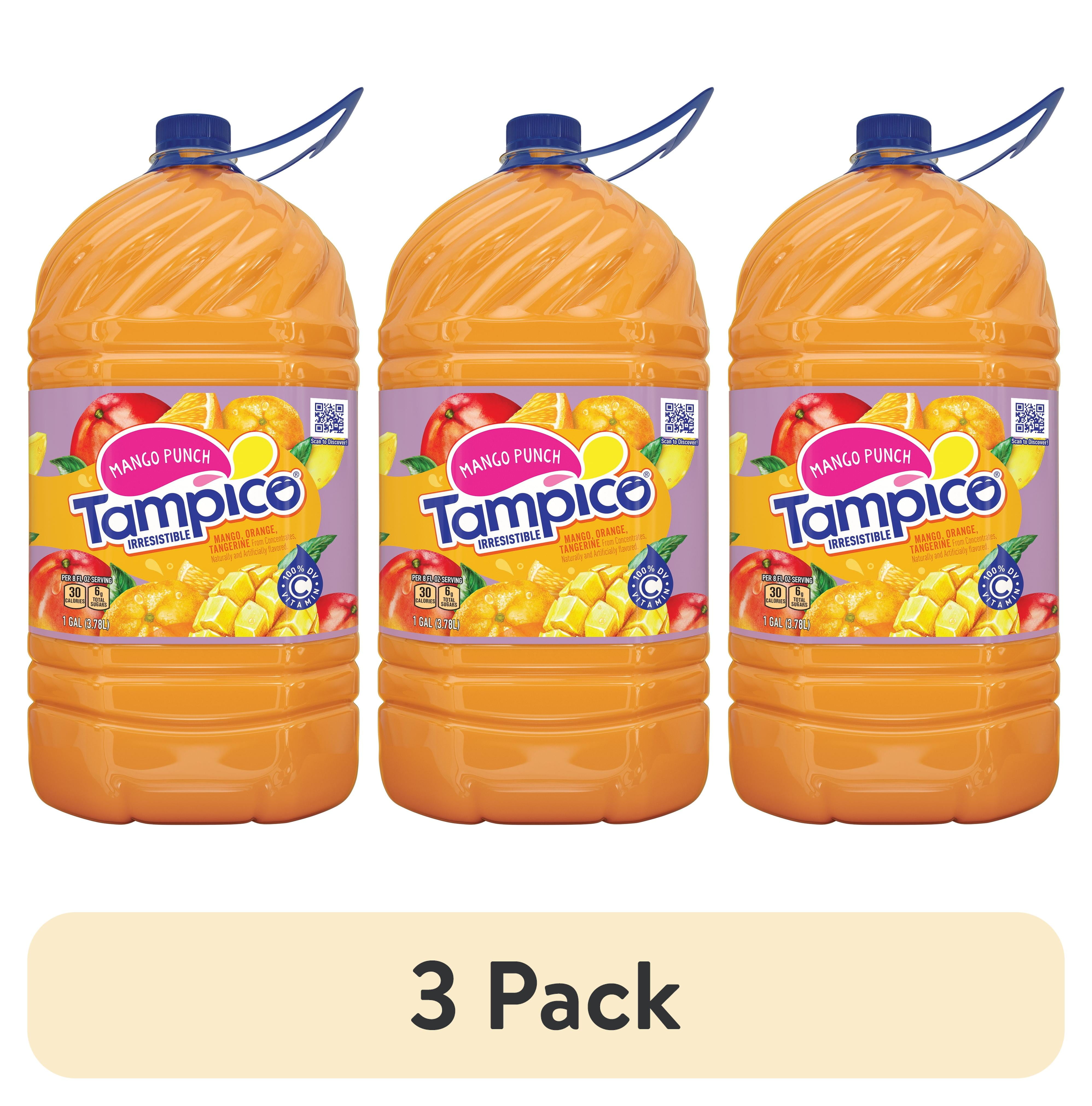 (3 pack) Tampico Mango Punch, Mango Orange Tangerine Juice Drink 1 ...