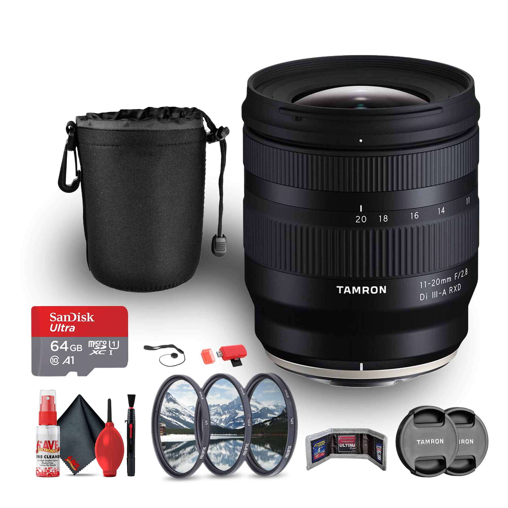 Tamron 11-20mm F/2.8 Di III-A RXD Lens for FujiFilm X (AFB060X-700 ...