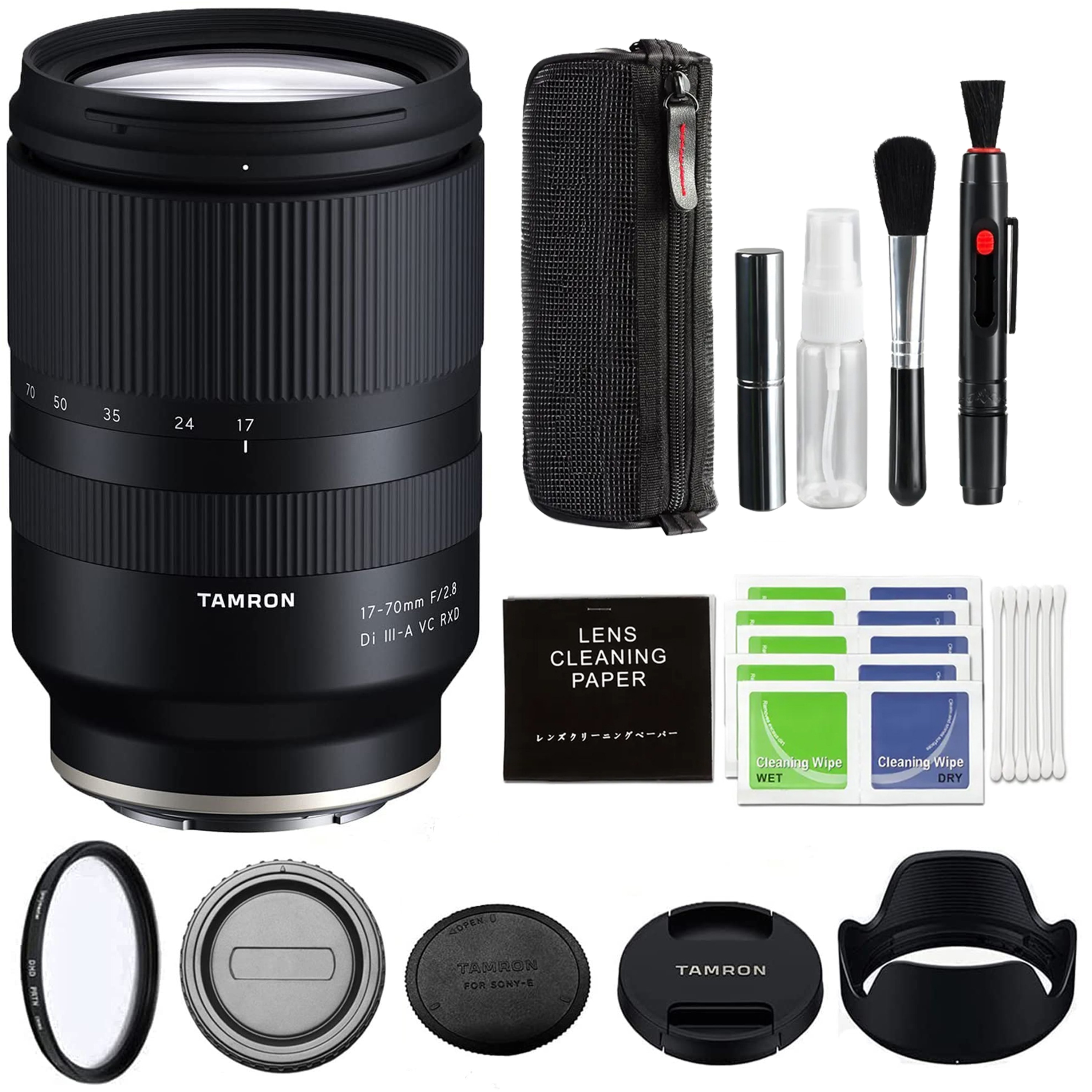 Tamron 17-70mm F/2.8 Di III-A VC RXD Lens for Sony E Mount with ...