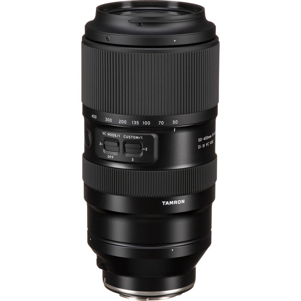 Tamron 50-400mm Zoom Lens f/4.5-6.3 Di III VC VXD for Sony E-Mount ...