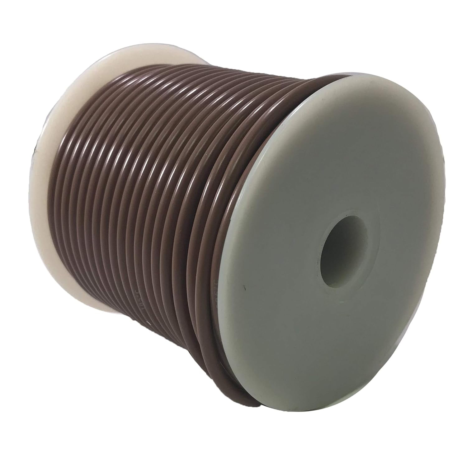 Tan 18 Gauge Primary motive Cable Wire 100 FT Spool/Coil of 100% Copper ...