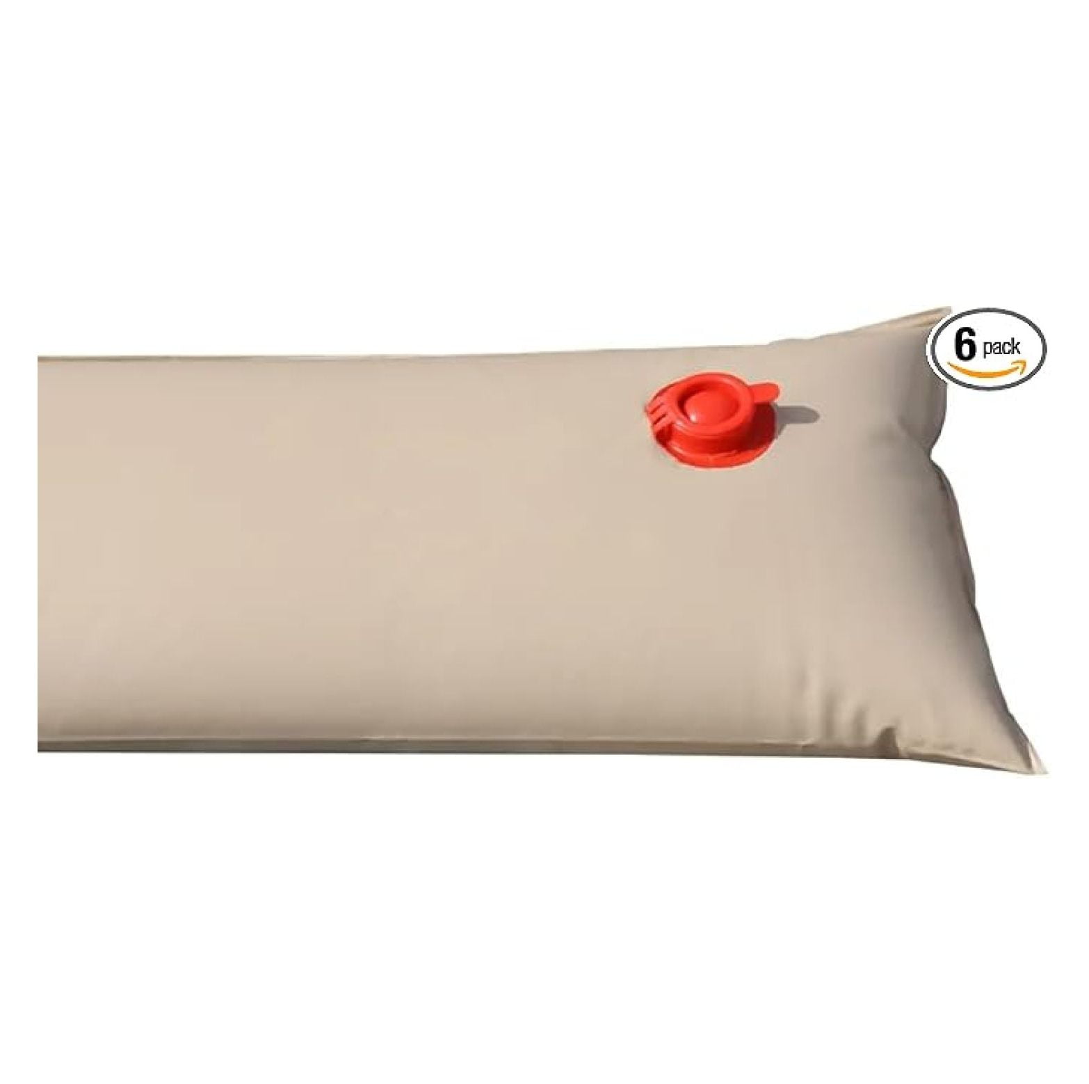 Tan 8 ft Long Single Chamber Water Bags | 6 Pack | 18-Gauge Heavy-Duty ...