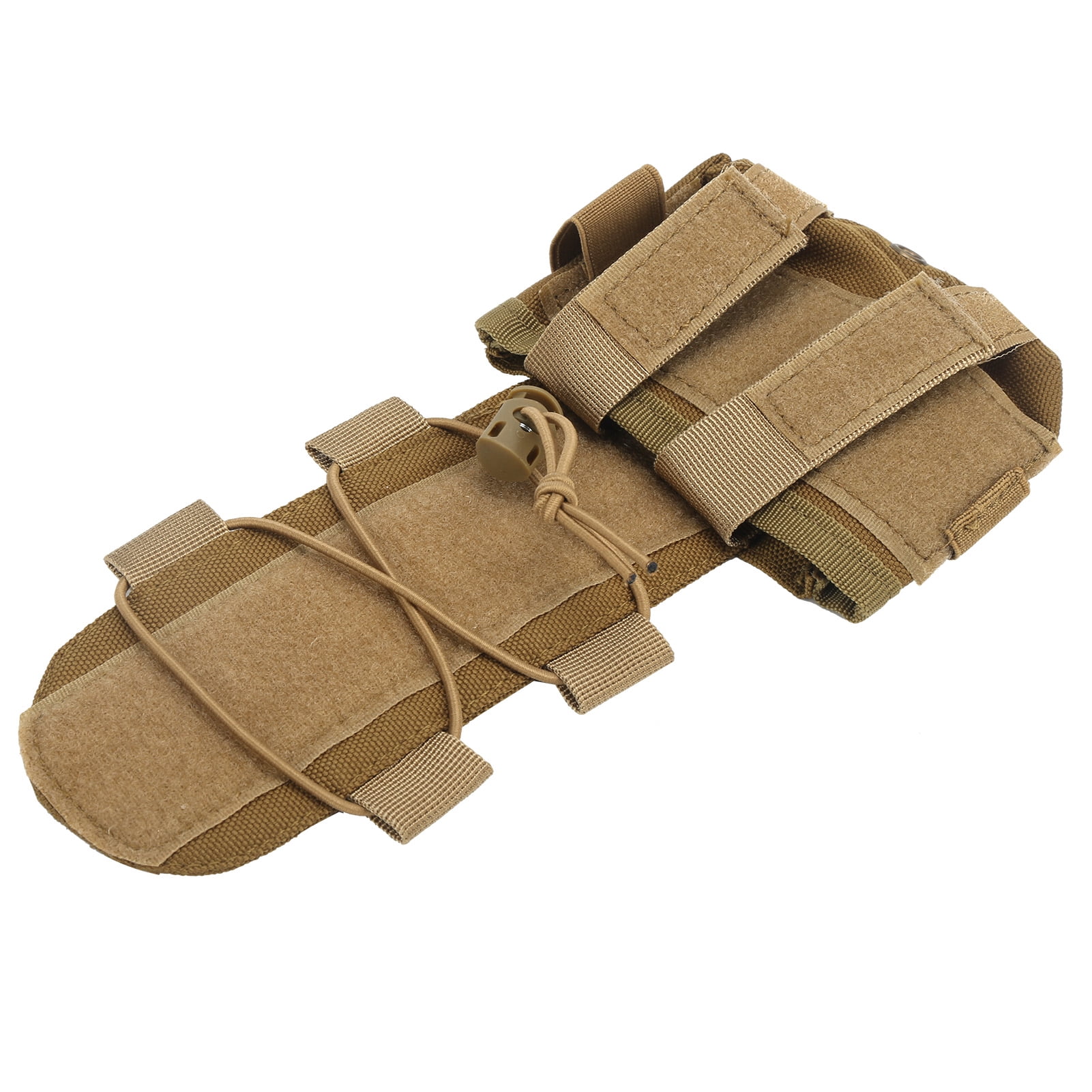 Tan Balance Weight Bag with Helmet Hook & Loop Battery Pouch for ...