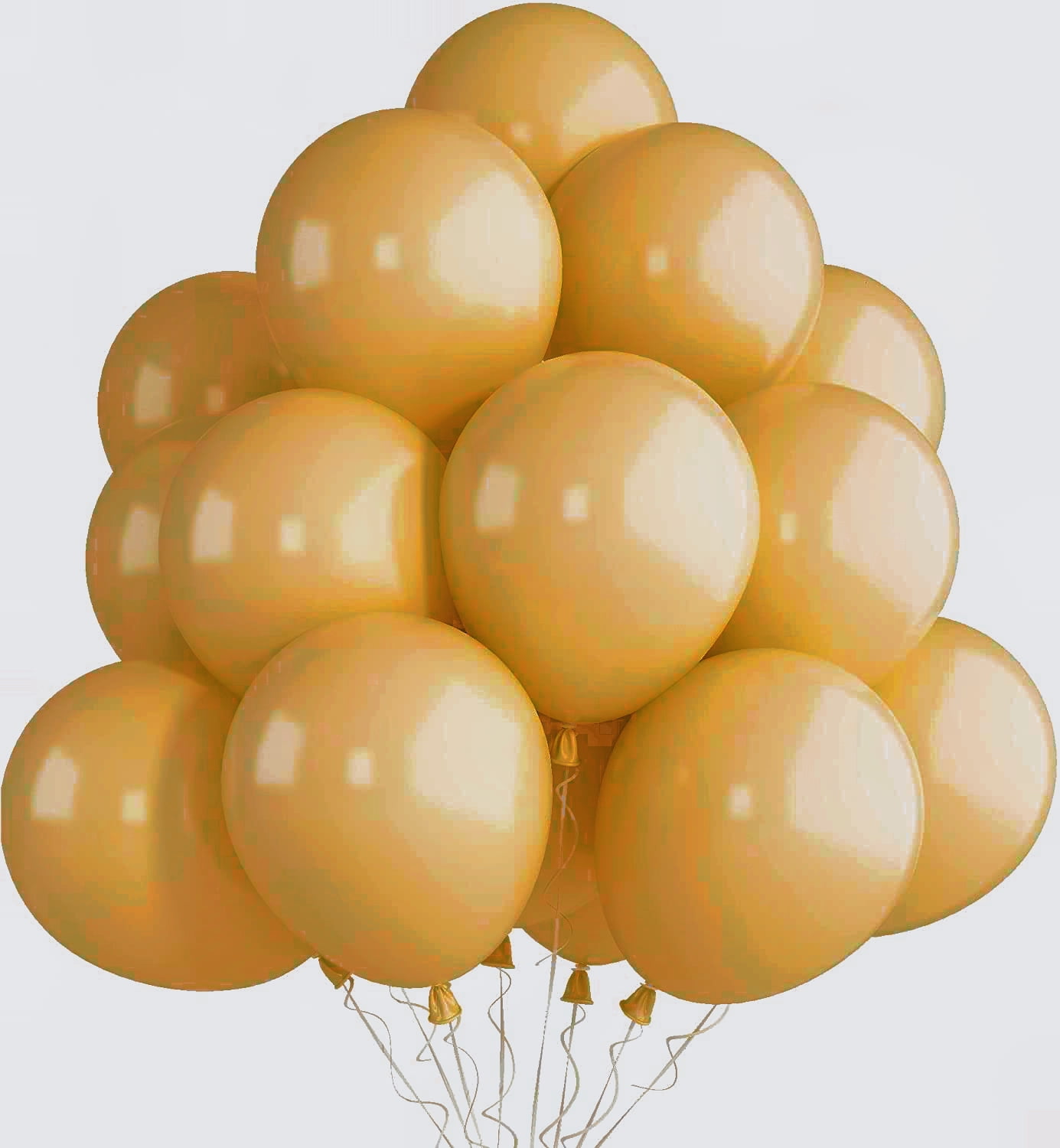Tan Brown Latex Balloon 12inch 62pcs Helium Neutral Light Brown ...