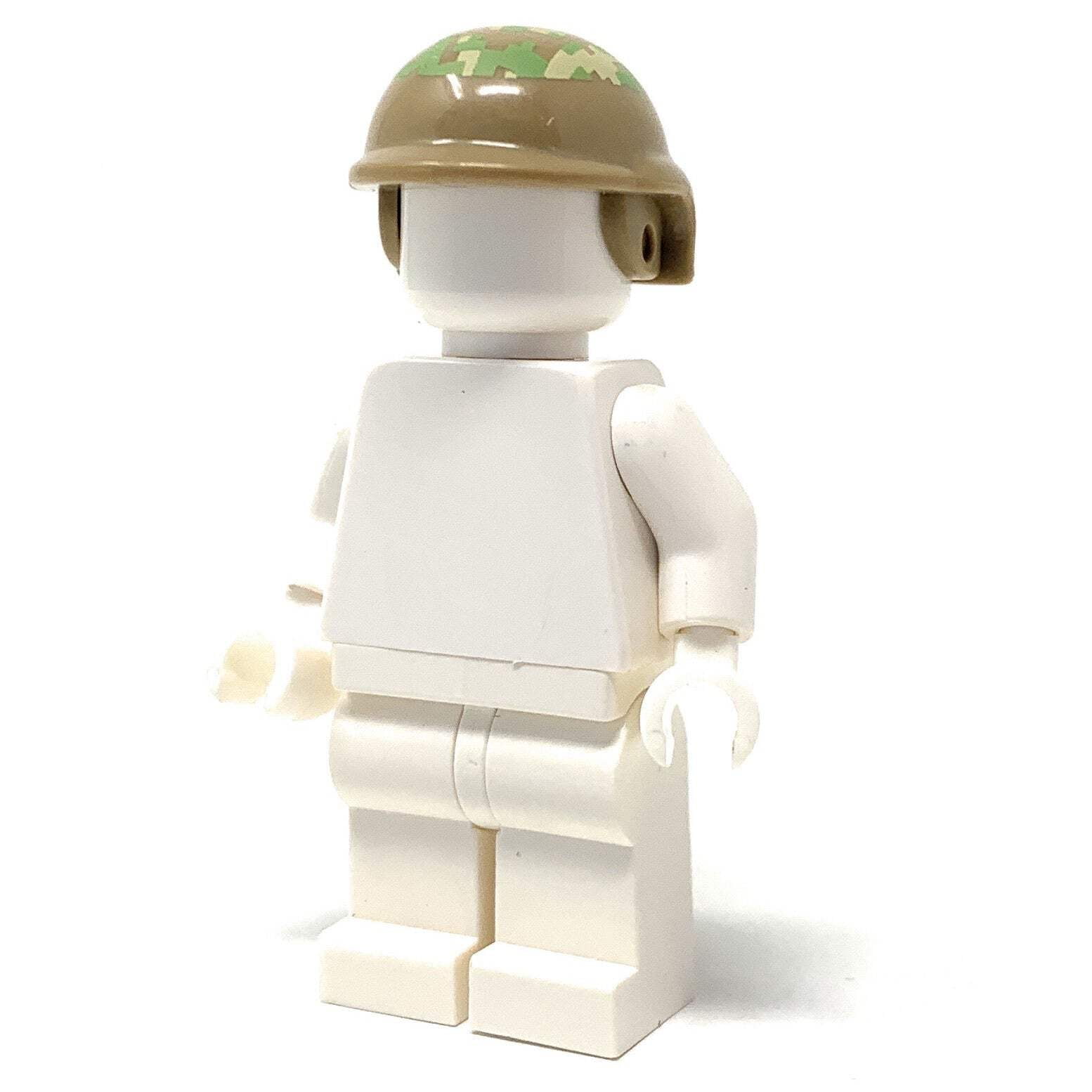 Tan Camouflage Tactical Helmet - BrickForge Part for LEGO Minifigures ...