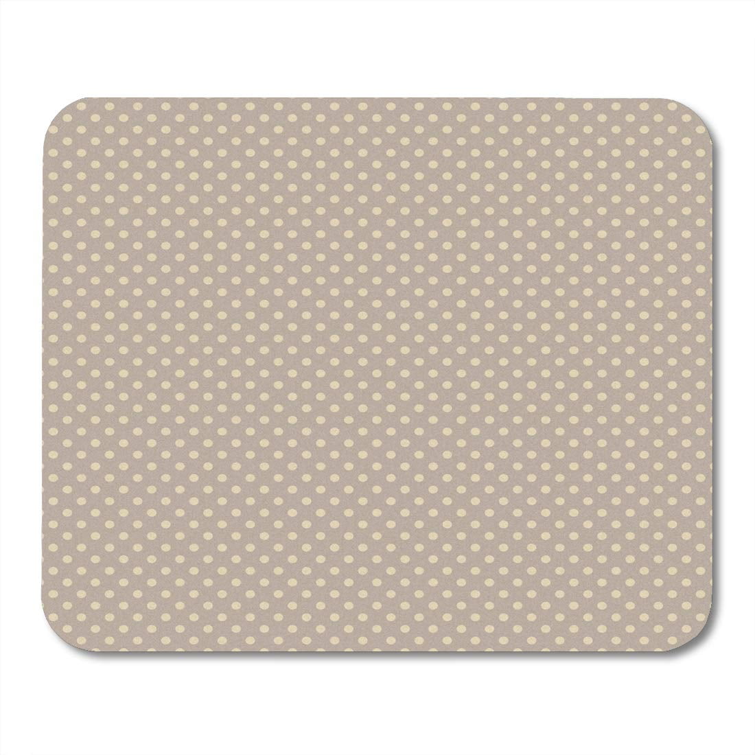Tan Chic Polka Dot Pattern Beige Shabby Cottage White Country Off ...