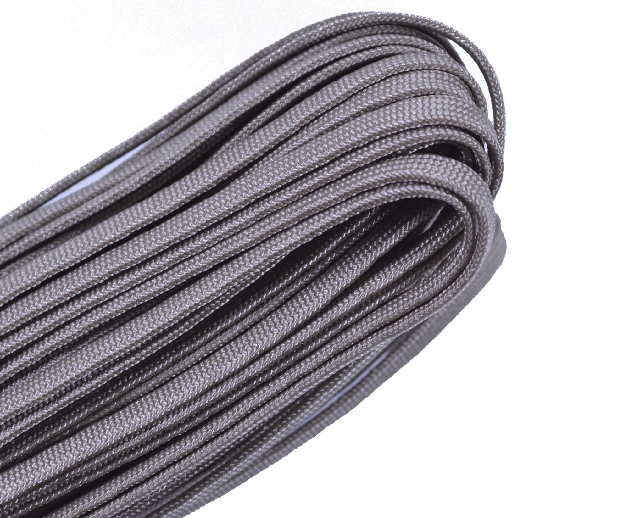 Tan Coreless / Flat 550 Paracord - 100 Foot Bundle - Walmart.com