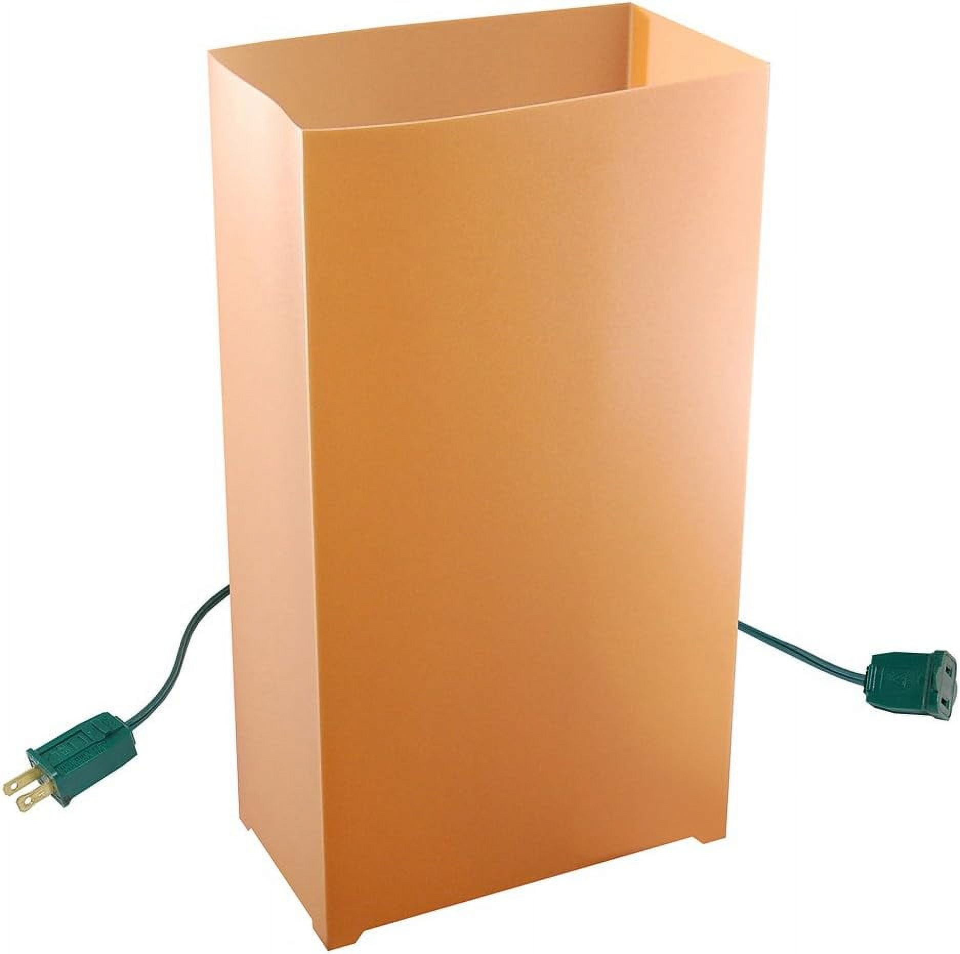 Tan Electric Luminaria Kit - Set of 10 - Walmart.com