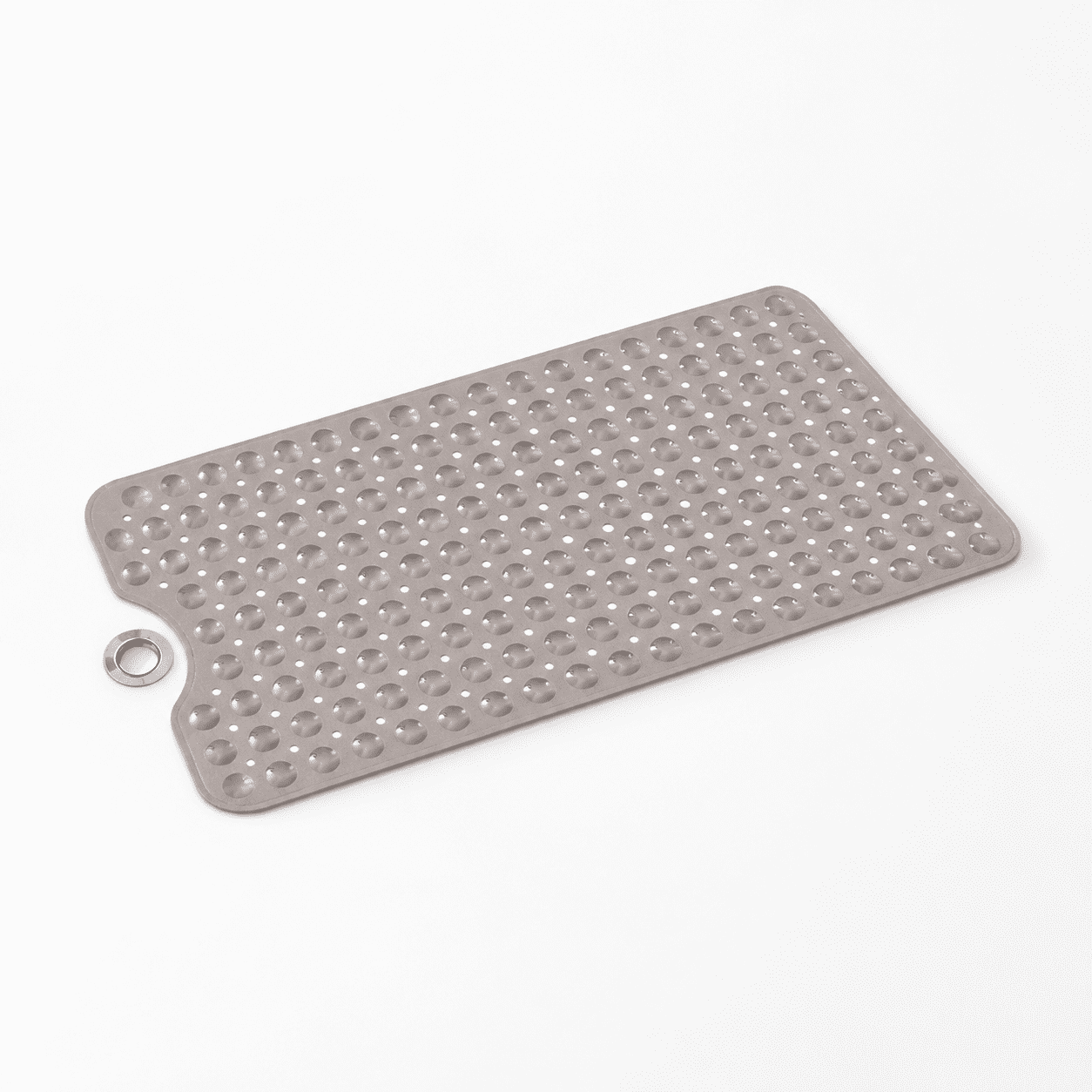 Tan Extra Long Non-Slip Bathtub Mat 39 x 16 Inch Machine Washable with ...