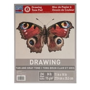 Strathmore 18" x 24" Wire Bound Drawing Pad 25 Sheets - Walmart.com