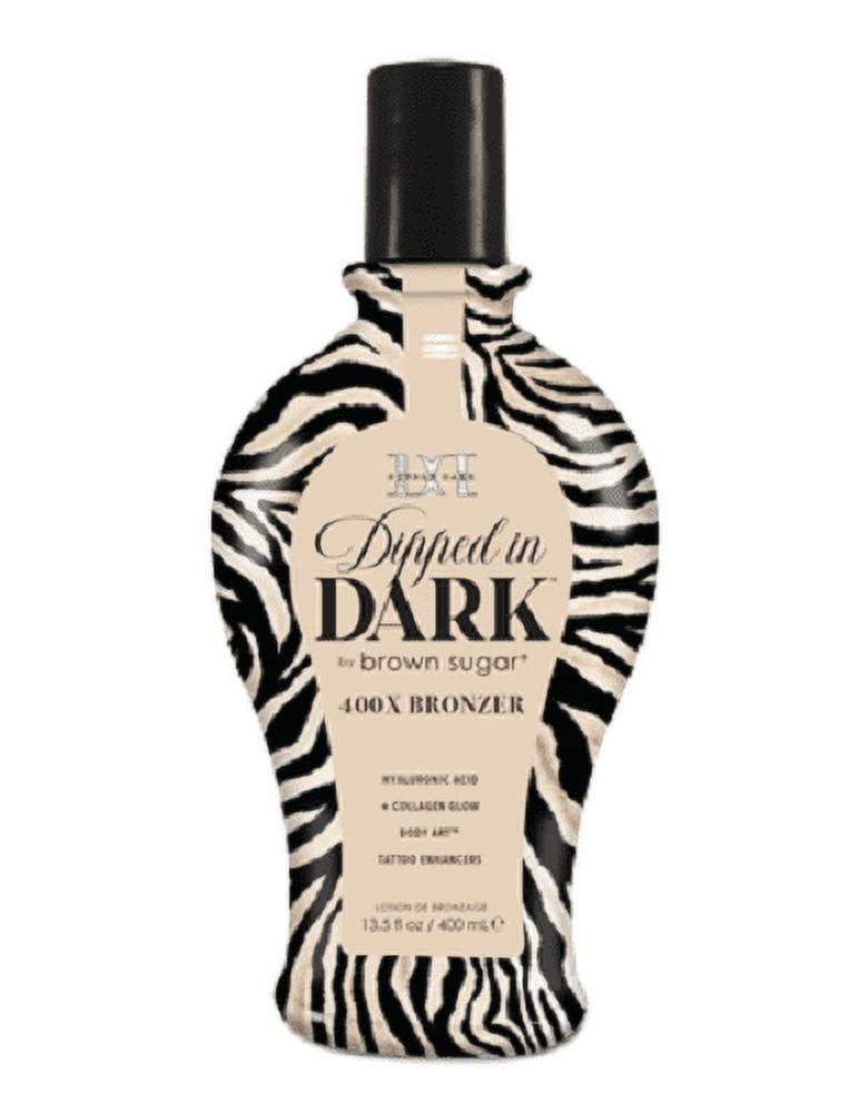 Tan Inc Double Dark Dipped in Dark 400x Bronzer Tanning Lotion 7.5oz ...