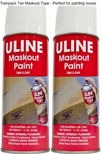 Tan Maskout Spray Paint - 13ozs, 2 Pack. Perfect for repainting ...