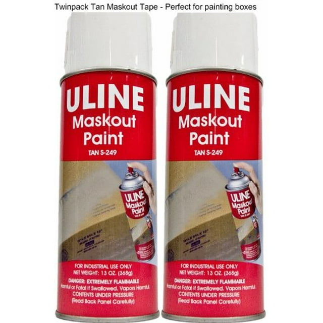 Tan Maskout Spray Paint - 13ozs, 2 Pack. Perfect for repainting ...