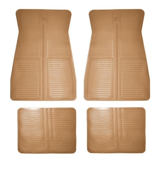 Tan Original GM Style Floor Mat Set Camaro Nova Chevelle Impala ...
