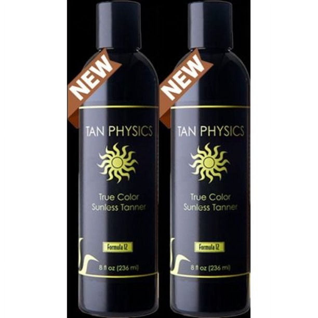 Tan Physics True Color Sunless Tanner & Bronzer (2 pack) with 5 FREE ...