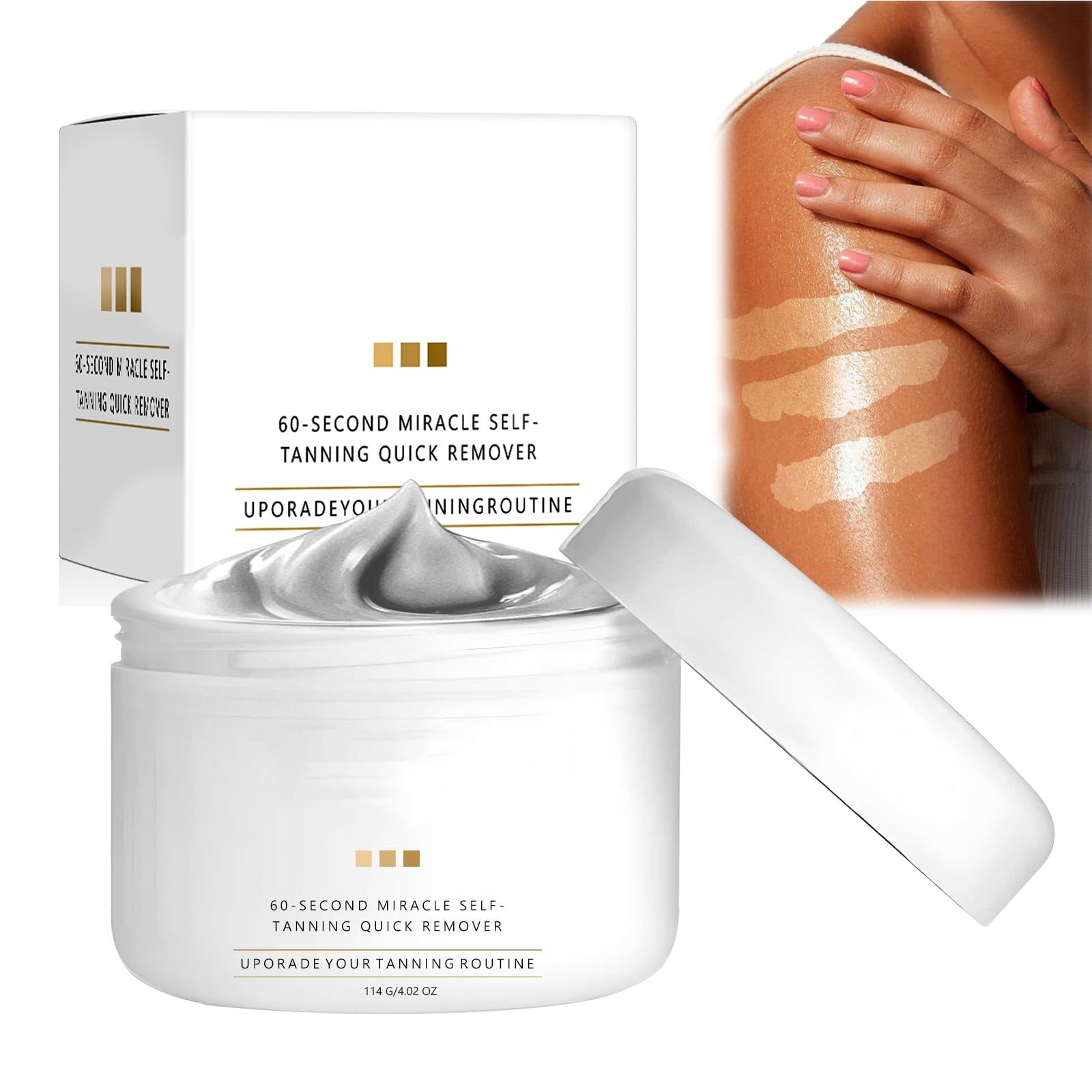 Tan Remover Self, Rose & Carame Purity Excel 60 Second Miracle Express Self Tan Remover ...