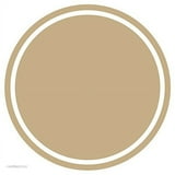 Tan Solid Color Circle Gift Labels, 40-Pack - Walmart.com
