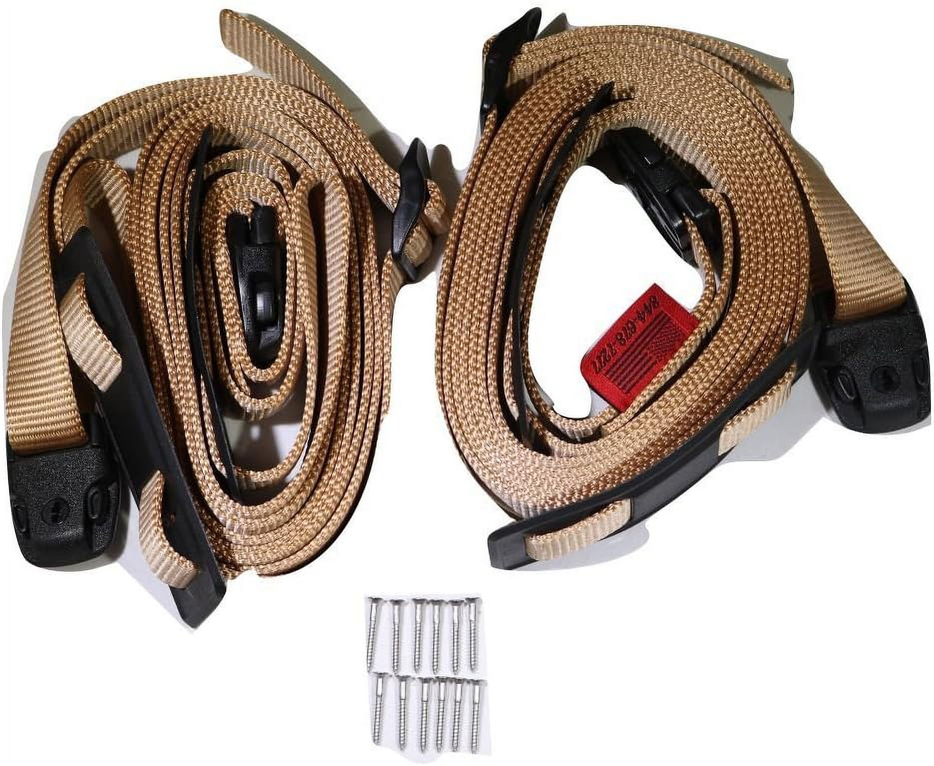 Tan Spa Cover Hot Tub Wind Strap Complete Kit Nexus Locks - Walmart.com