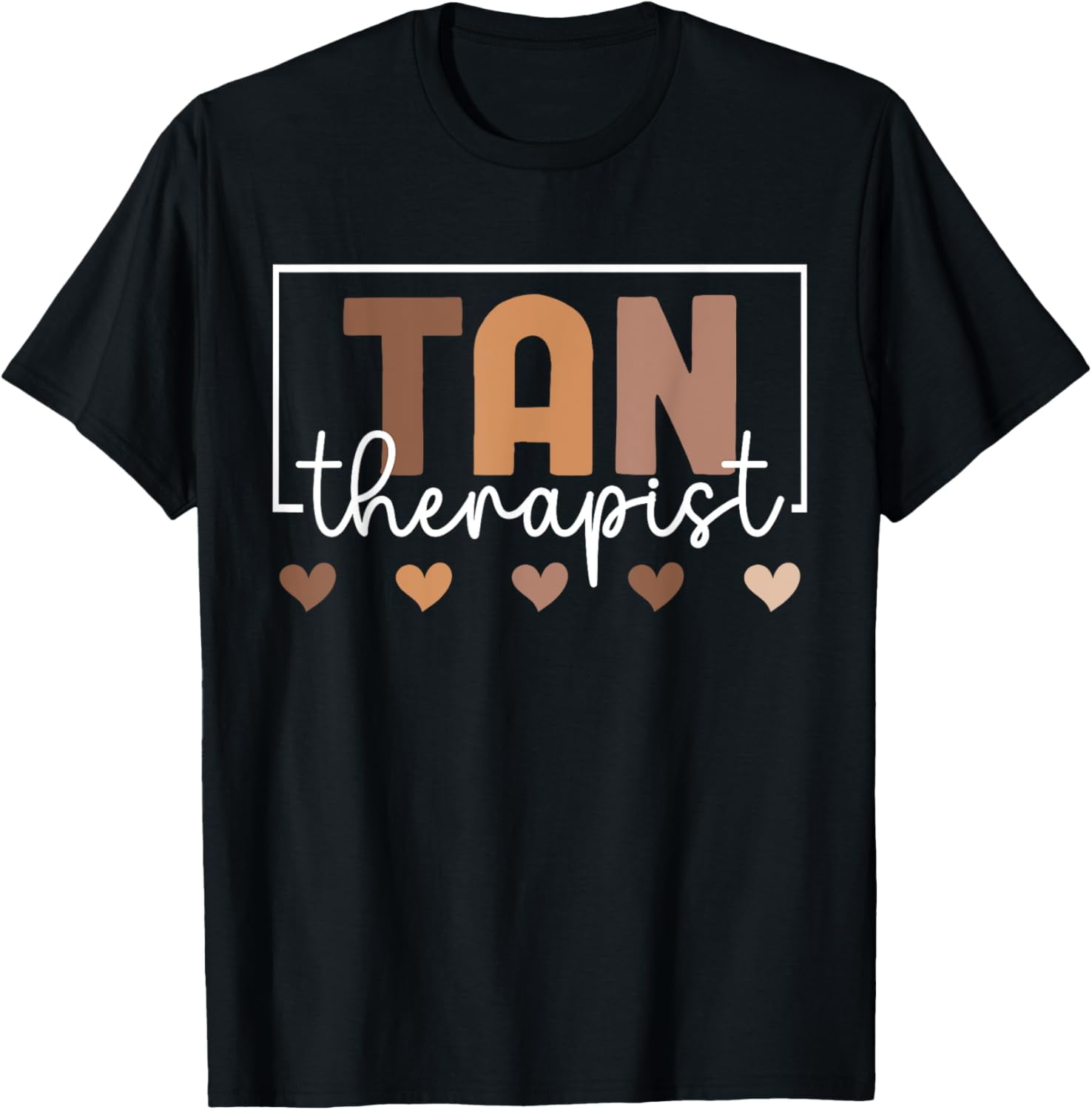 Tan Therapist Spray Tan Artist Spray Tanning Artist T-Shirt - Walmart.com