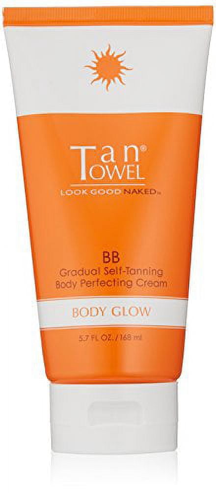 Tan Towel Gradual Self-Tanning Body Perfecting Cream, 5.7 Fl Oz ...