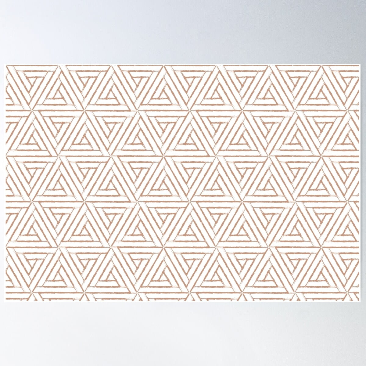 Tan And White Aztec Tribal Triangle Pattern Pairs De 2022 Popular Color ...