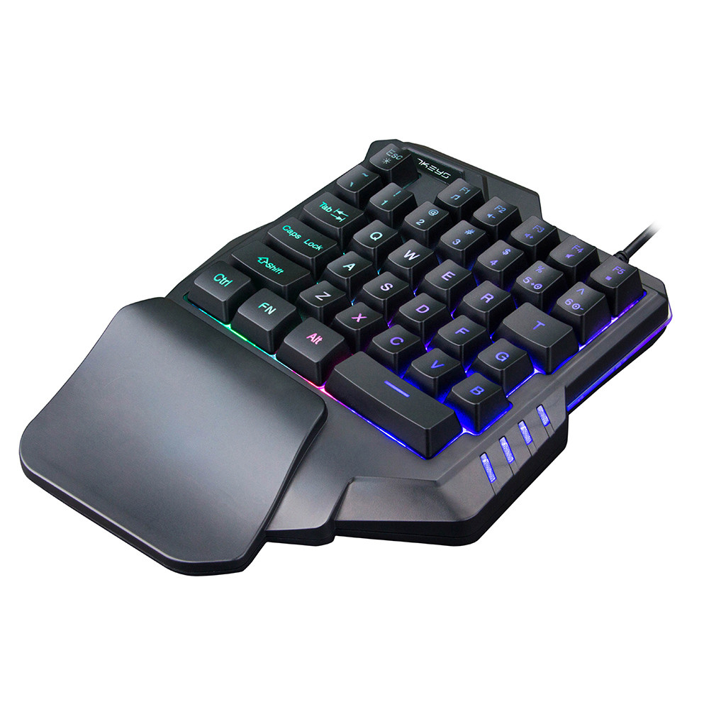 TanChengg G30 Wired Gaming LED Backlit Keyboard Mixed color Keypad for ...
