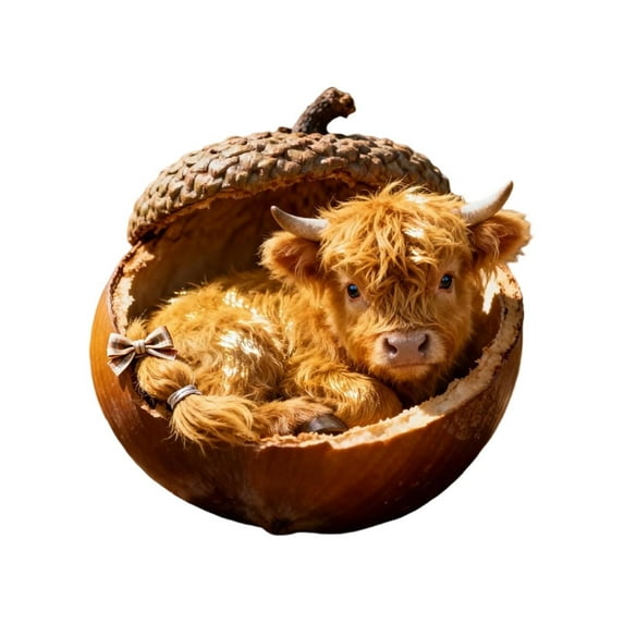 TanSiDing 1pcs Forest Animals Christmas Ornaments Set, Holiday Tree ...