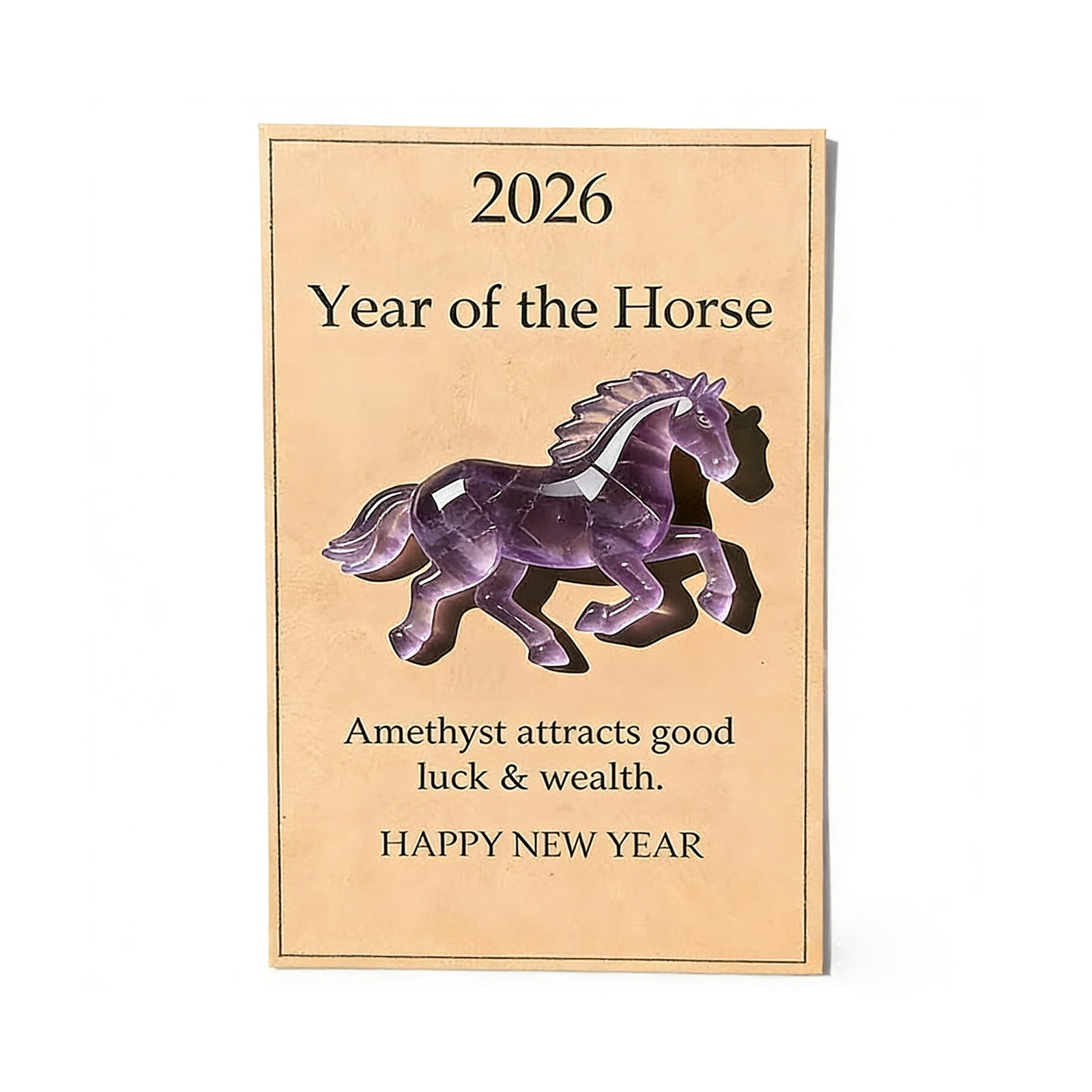 TanSiDing 1pcs Lucky Crystal Horse - A Symbol of Strength & New ...