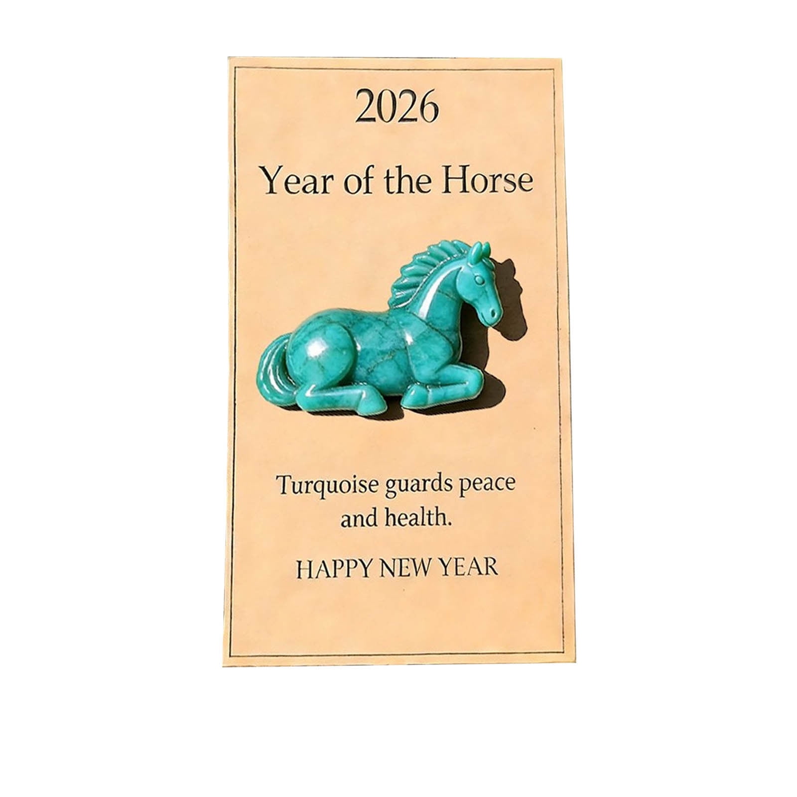 TanSiDing 1pcs Lucky Crystal Horse - A Symbol of Strength & New ...