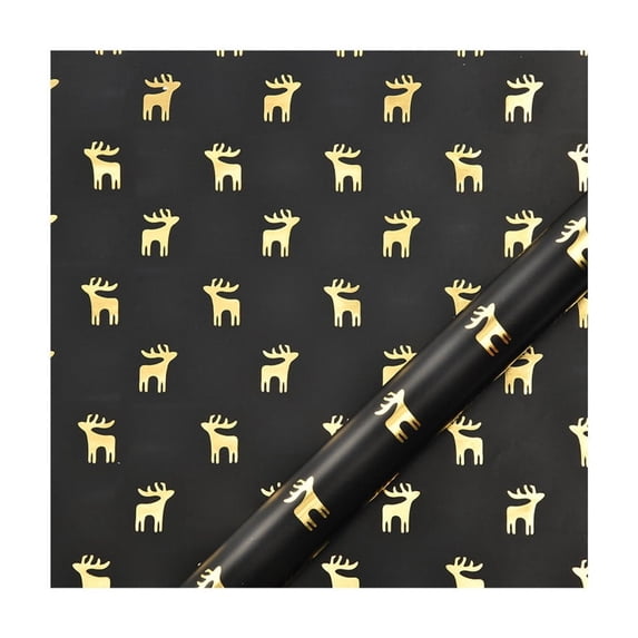 TanSiDing 30pcs Christmas Wrapping Paper Bulk - Premium Thick Kraft ...