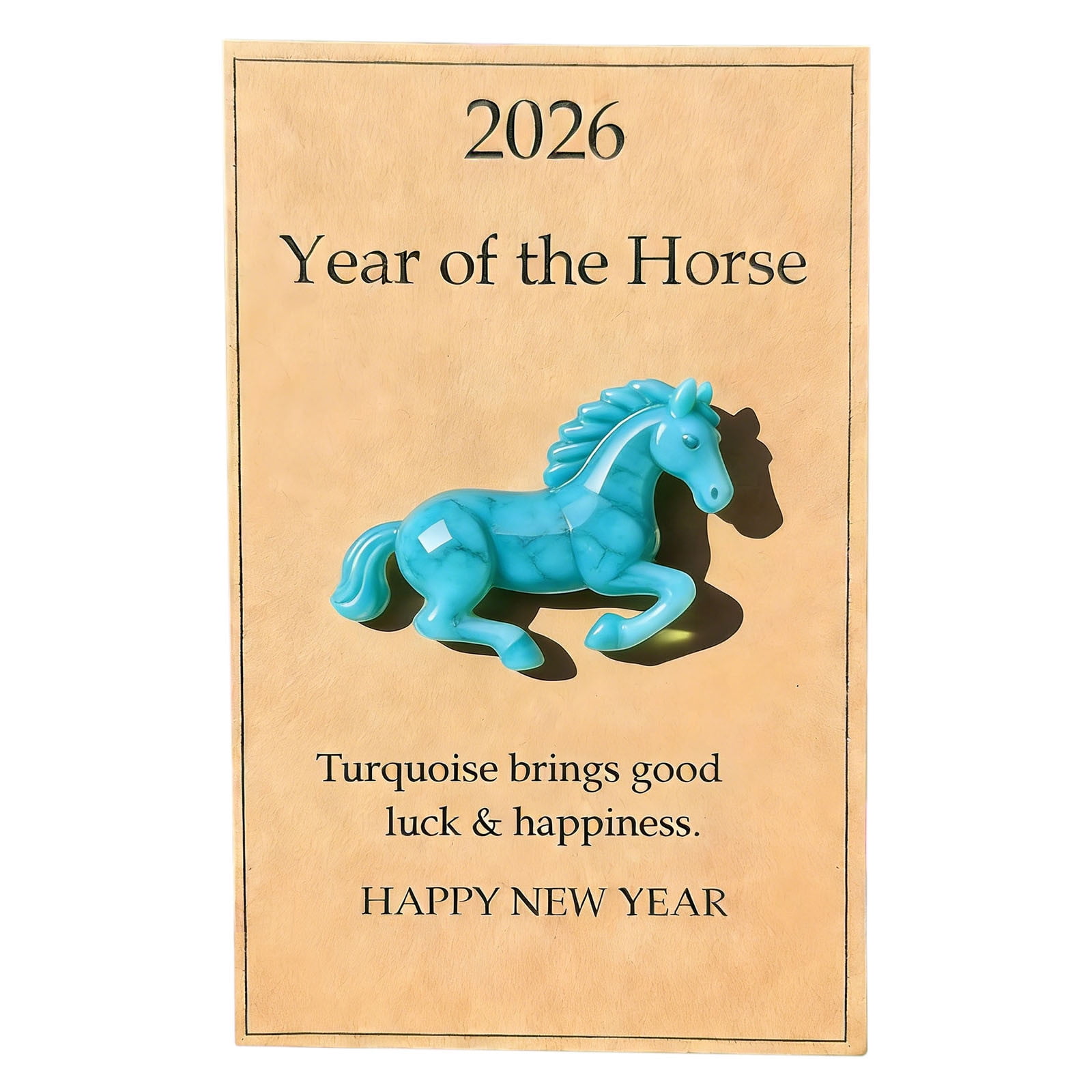 TanSiDing 3pcs Lucky Crystal Horse - A Symbol of Strength & New ...